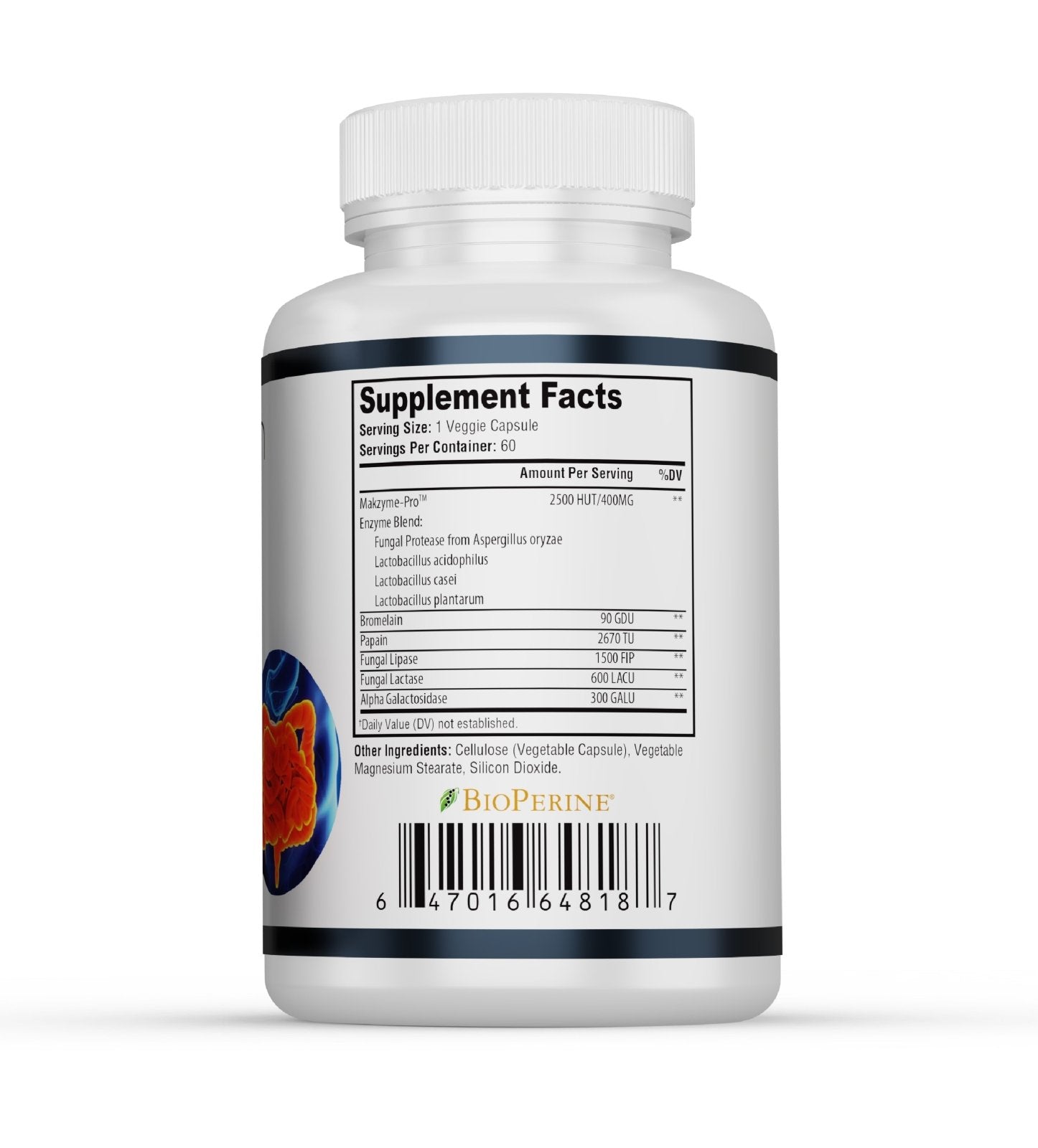 Two Month Supply Digestive Enzymes Ultra - Supplement - 120 Capsules ...